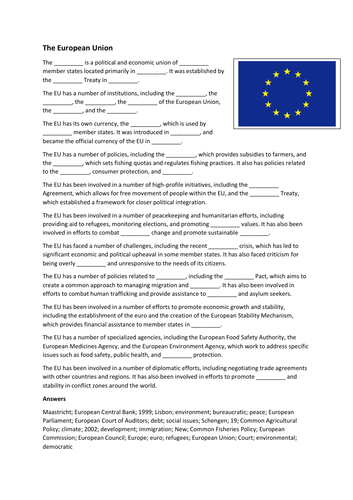 Junior Cycle History - Ireland and the European Union resource pack ...
