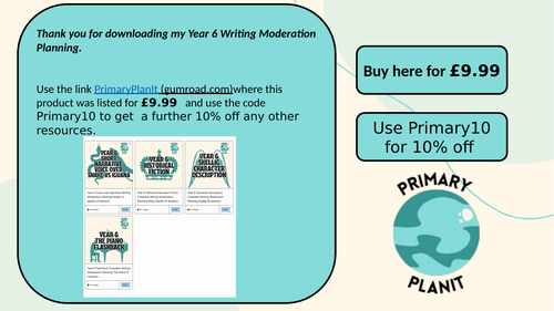Year 6 Flashback Complete Writing Moderation Planning The Piano (5 ...