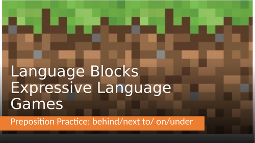 Early Talk/ Expressive Language /Speech Therapy GAMES BUNDLE (DLD/ SLCN ...