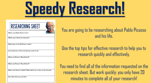 Picasso Cubism Self-Portraits Project - Lessons 1 and 2! | Teaching ...