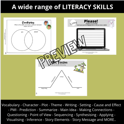 AMBROSE FOLLOWS HIS NOSE Dick King-Smith & Josie Rogers NOVEL STUDY and ...