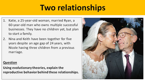 Evolutionary explanations for partner preferences - AQA A Level ...