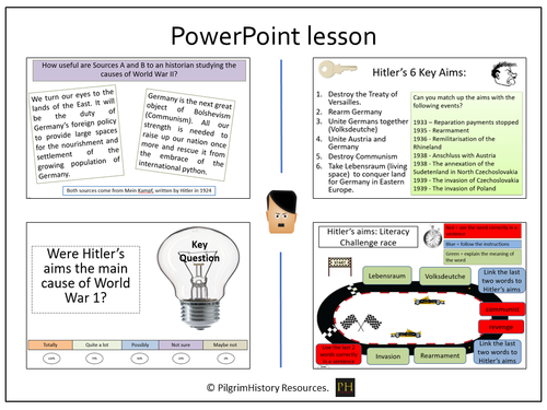 Hitler's aims and foreign policy | Teaching Resources