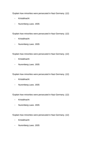 FULL SOW & LESSONS FOR Edexcel GCSE History Weimar & Nazi Germany Topic ...