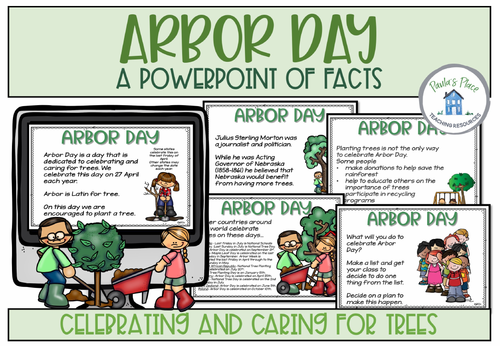 Arbor Day PowerPoint of Facts | Teaching Resources