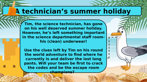 THE Ultimate Science Summer STEM Escape Room | Teaching Resources