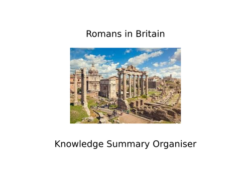 Romans Unit of Planning | Teaching Resources