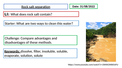 iGCSE Co-ordinated science: C1 and C2 Matter and experimental ...