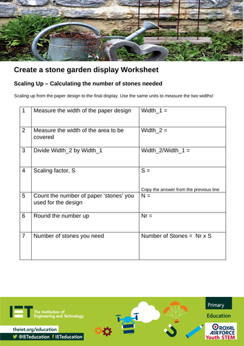Create a stone garden display | Teaching Resources