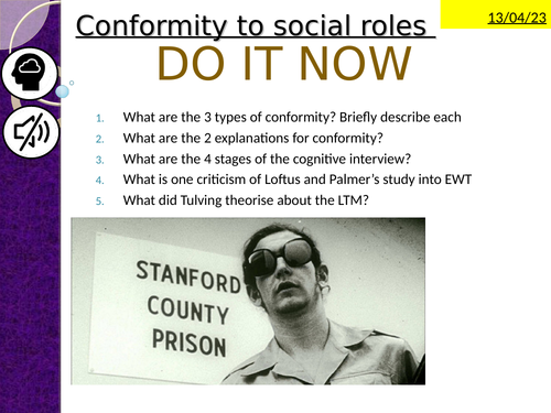 *SOCIAL INFLUENCE WHOLE TOPIC AQA PSYCHOLOGY* | Teaching Resources