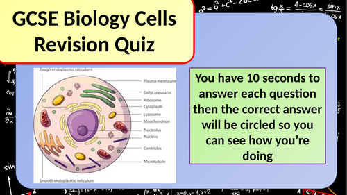 AQA KS4 GCSE Biology (Science) Cells Revision Lesson & Activities ... AQA KS4 GCSE Biology (Science) Cells Revision Lesson & Activities ...
