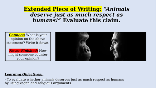 Religion and Animal Rights | Teaching Resources