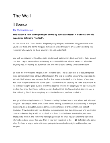 Paper 1 Science Fiction and Dystopia Pack | Teaching Resources