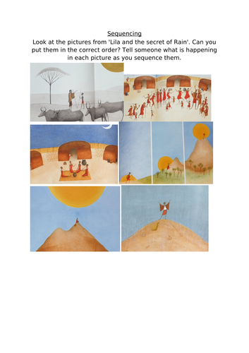 Reciprocal Guided Reading Year 2 Lila and the Secret of Rain editable 3 ...