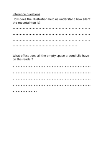 Reciprocal Guided Reading Year 2 Lila and the Secret of Rain editable 3 ...