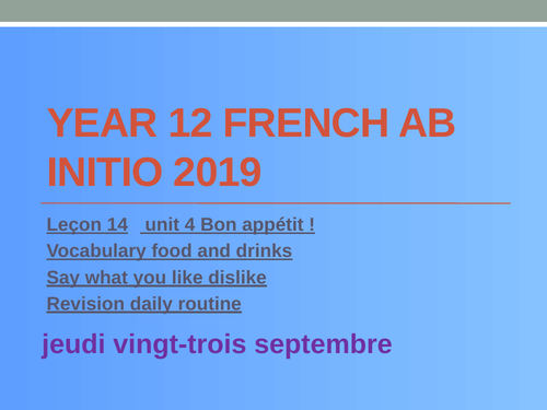 Full lessons ( X 73 - ready to use) French IB Ab initio Panorama 1 Year ...