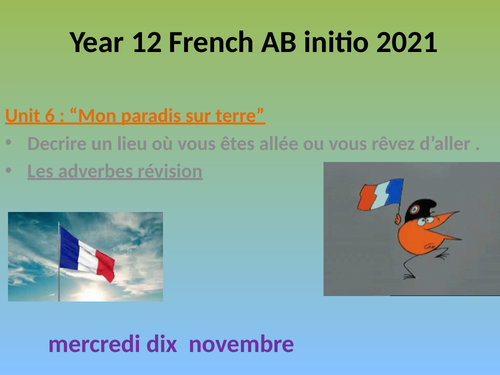 Full lessons ( X 73 - ready to use) French IB Ab initio Panorama 1 Year ...