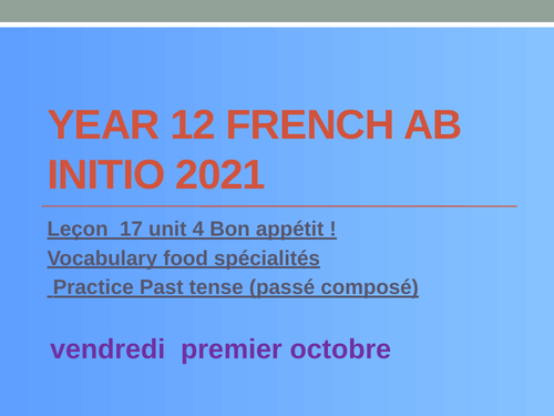 Full lessons ( X 73 - ready to use) French IB Ab initio Panorama 1 Year ...