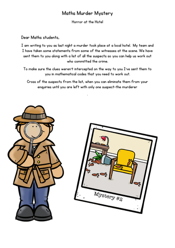 The Ultimate Area and Perimeter Challenge: Maths Murder Mystery Edition ...