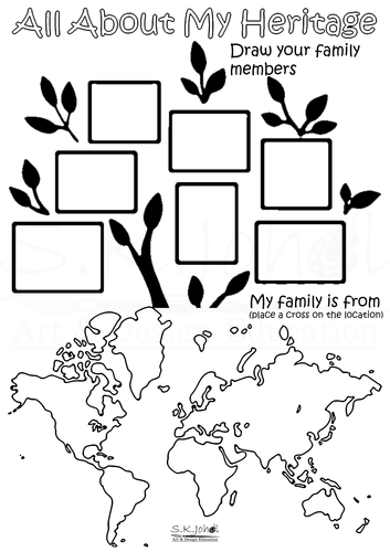 World Heritage Day - All About My Heritage | Teaching Resources