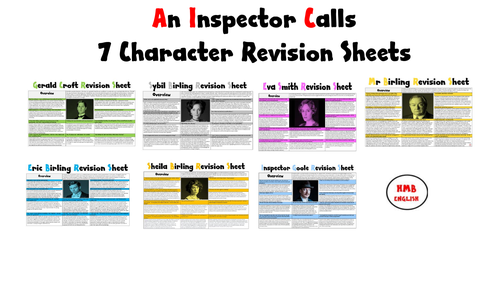 An Inspector Calls revision booklet | Teaching Resources