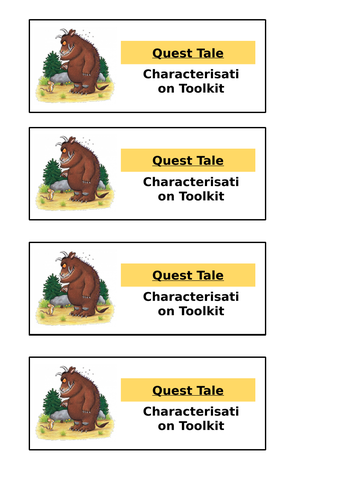 The Gruffalo | Teaching Resources
