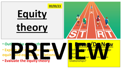 Equity theory - AQA A Level Psychology (Relationships) | Teaching Resources Equity theory - AQA A Level Psychology (Relationships) | Teaching Resources