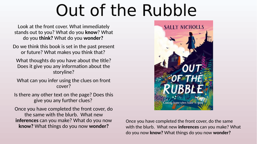 Out of the Rubble whole class reading | Teaching Resources