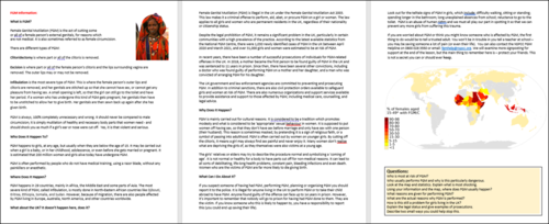 FGM and the Law | Teaching Resources