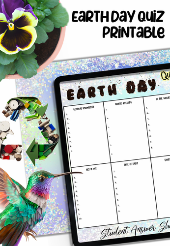 World Earth Day Quiz Questions And Solutions