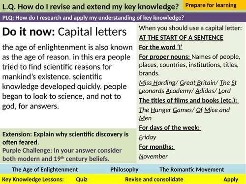 KS4 Frankenstein Unit of Work | Teaching Resources
