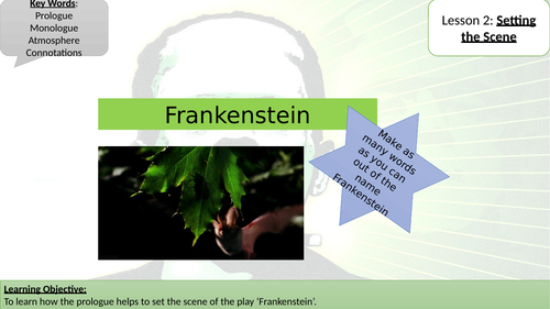 Frankenstein lessons and resources KS3 (year 7 and 8) | Teaching Resources
