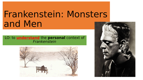 Frankenstein lessons and resources KS3 (year 7 and 8) | Teaching Resources