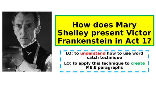 Frankenstein lessons and resources KS3 (year 7 and 8) | Teaching Resources