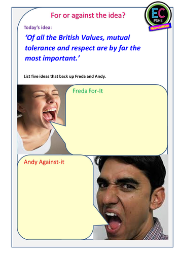 British Values - Tolerance and Mutual Respect | Teaching Resources