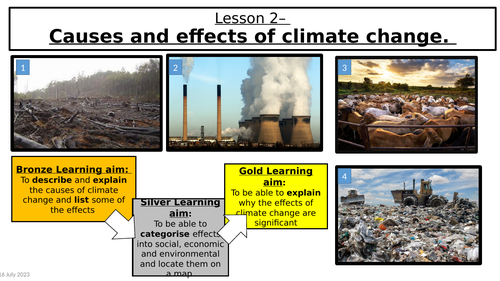 Causes and Effects of Climate Change | Teaching Resources