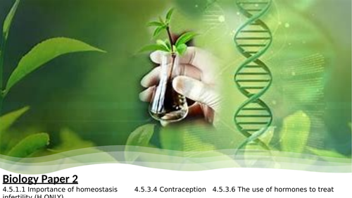 AQA Biology Paper 2 Revision Masterclasses (2) | Teaching Resources
