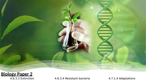 AQA Biology Paper 2 Revision Masterclasses (2) | Teaching Resources