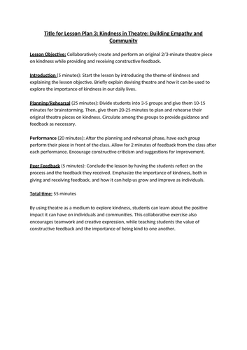 5x KS3 Drama Cover Lessons - Practical - simple to deliver | Teaching ...