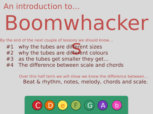 LKS2 Boomwhackers Scheme of Work | Teaching Resources