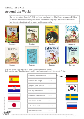 Charlotte's Web - A book study | Teaching Resources