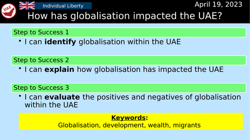 How has globalisation impacted the UAE? | Teaching Resources
