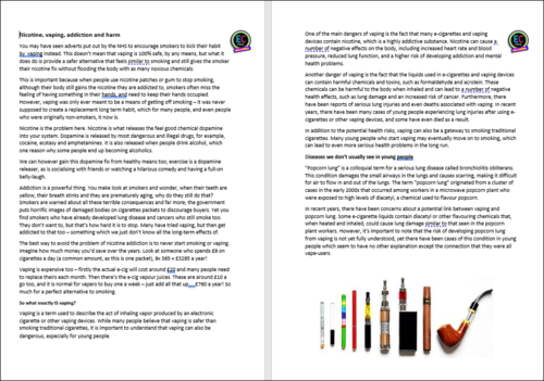 Vaping PSHE | Teaching Resources