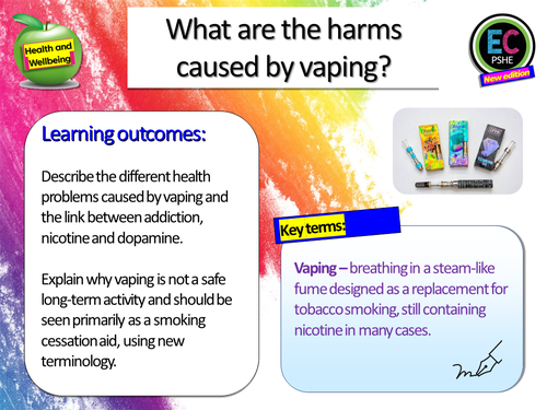 Vaping PSHE | Teaching Resources