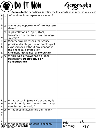 Sustainable industry, Geography GCSE, AQA, 9-1 | Teaching Resources