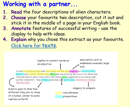 Space Adventure Stories - Weeks 2 & 3, Reading & Writing, Y5/6 ...