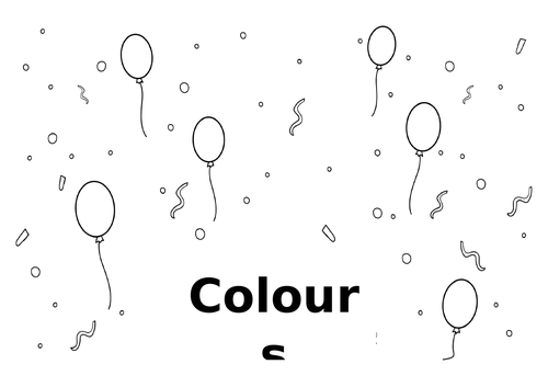 Colours | Teaching Resources