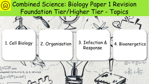Biology Paper 1 Revision MCQs & Long Answer Questions AQA GCSE ...