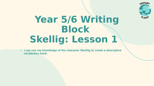 Year 6 Character Description Complete Writing Moderation Planning ...