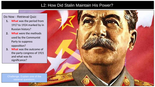 Stalin Power | Teaching Resources